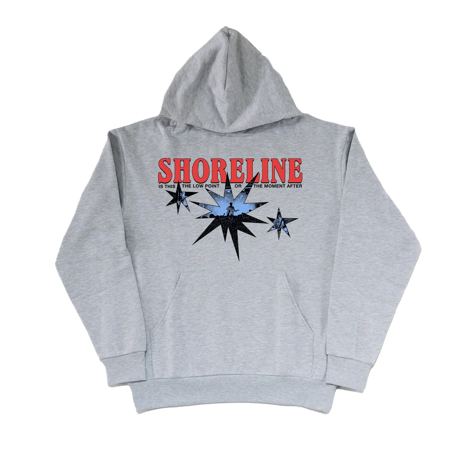 is this the low point or the moment after? Heather Grey Hoodie – Pure ...